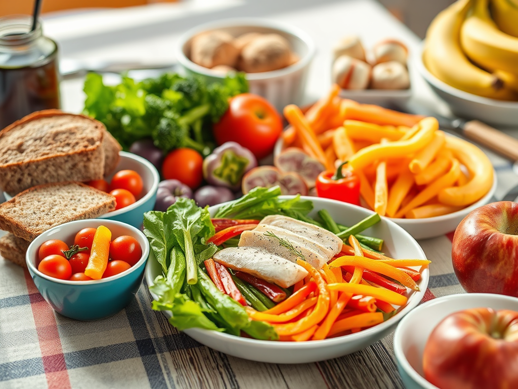 🥗 Healthy Budget Meal Plan for Weight Loss – Broke But Built
